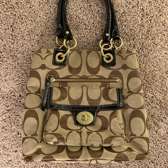 Coach | Bags | Coach Hampton Turnlock Purse J77f15689 | Poshmark